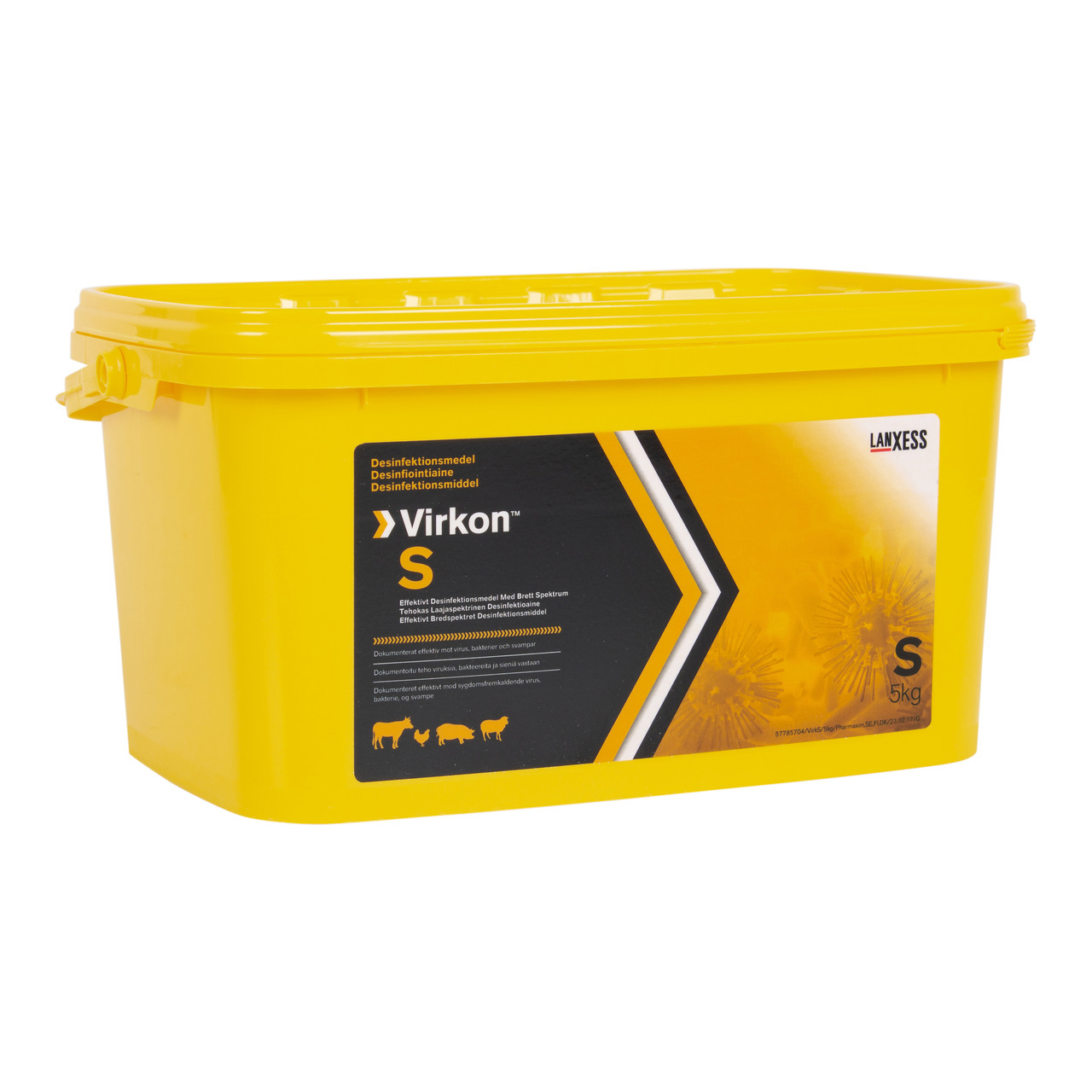 Virkon S 10 kg | Effektivt desinfektion til staldrengøring