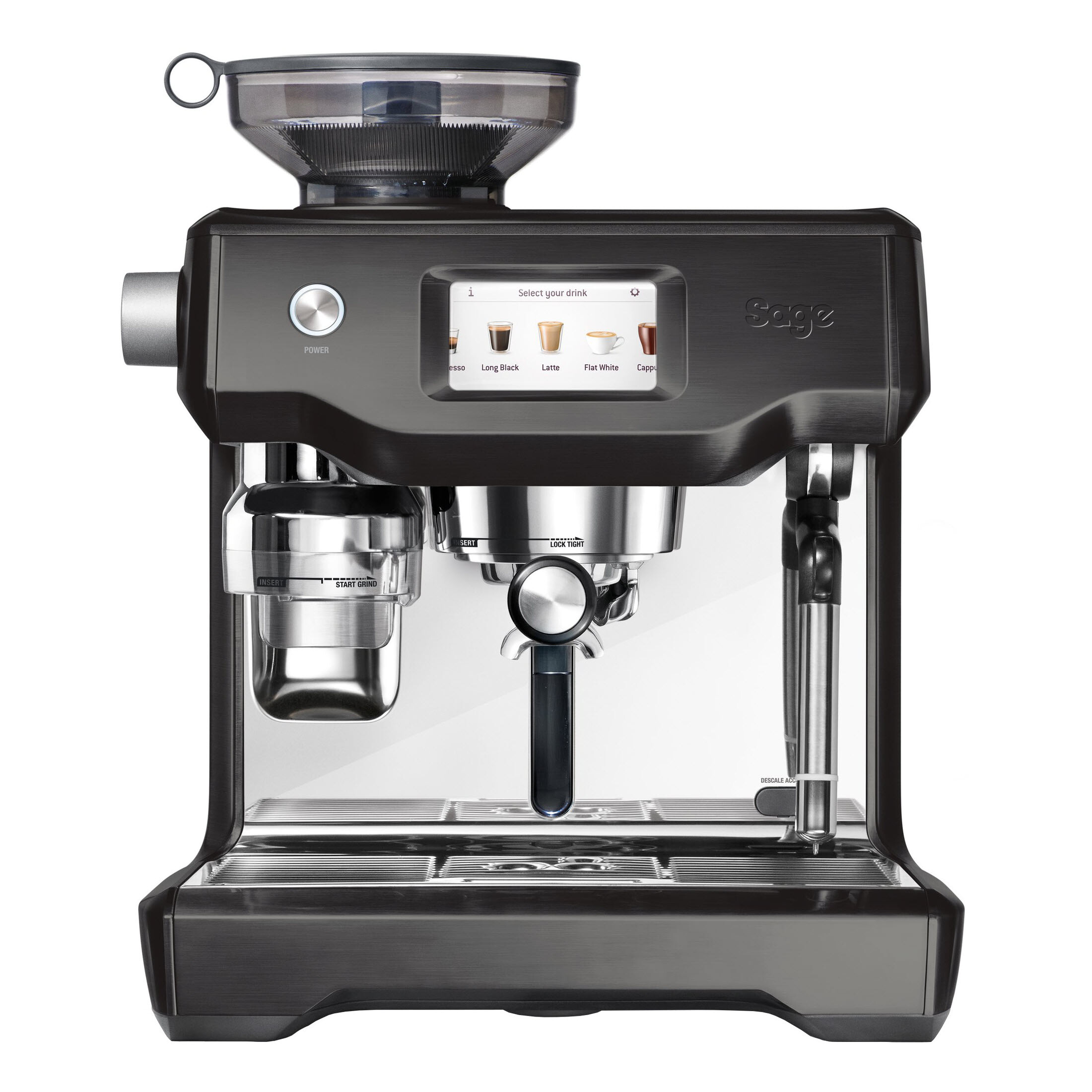 SAGE The Oracle Touch Black Steel