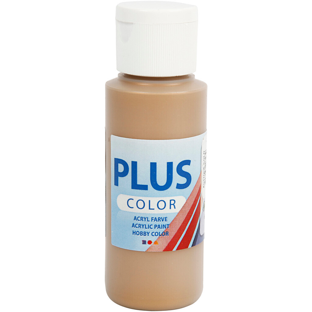 Plus Color hobbymaling black - 60 ml - Køb billigt på Grafical.dk