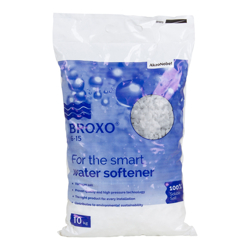 Broxo Blødgøringssalt | Billig salt til blødgøringsanlæg