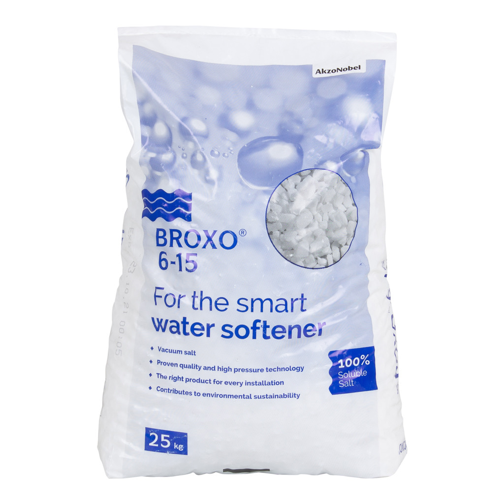 Broxo Blødgøringssalt | Billig salt til blødgøringsanlæg