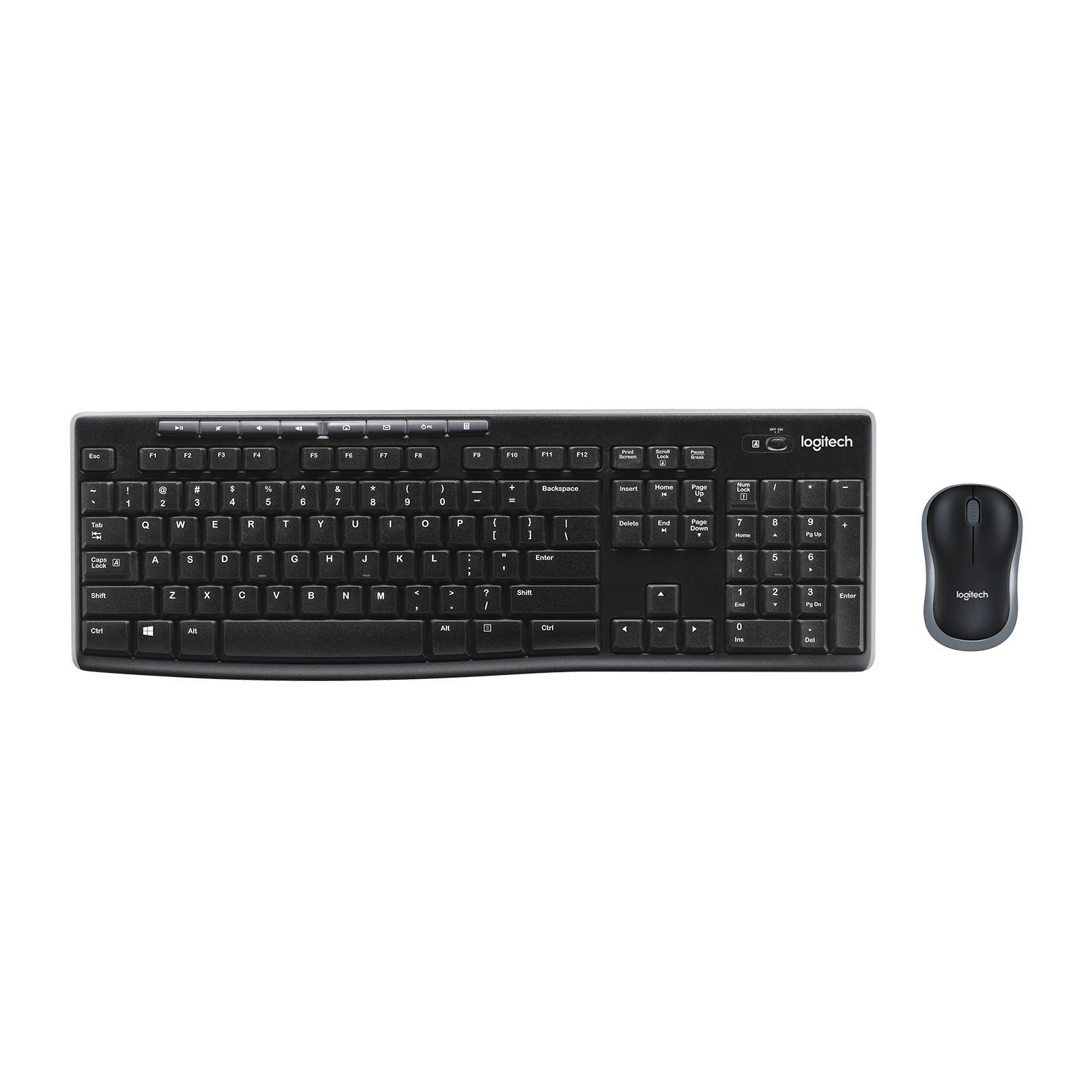 Logitech Desktop Set - Køb mus & tastatur i samlet sæt og spar masser ...
