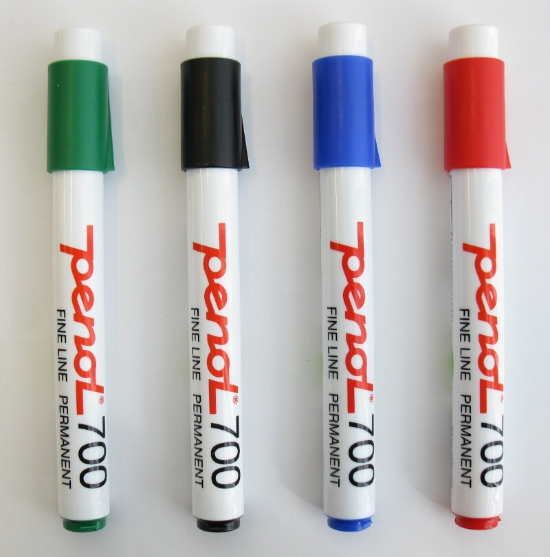 Penol 700 permanet marker - sort