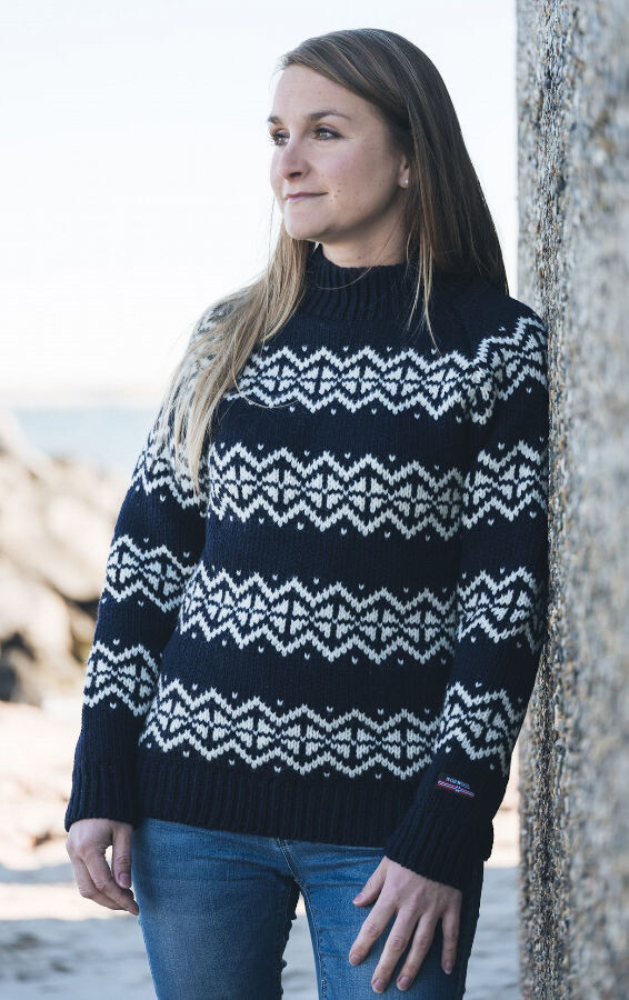Norwool islandsk sweater - dame