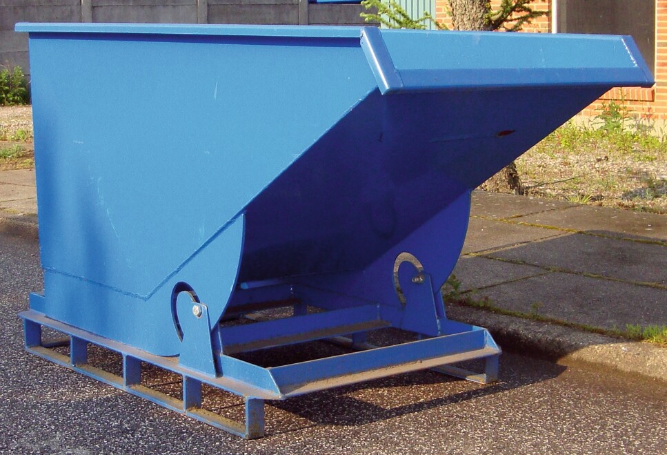 Vippecontainer 550 liter