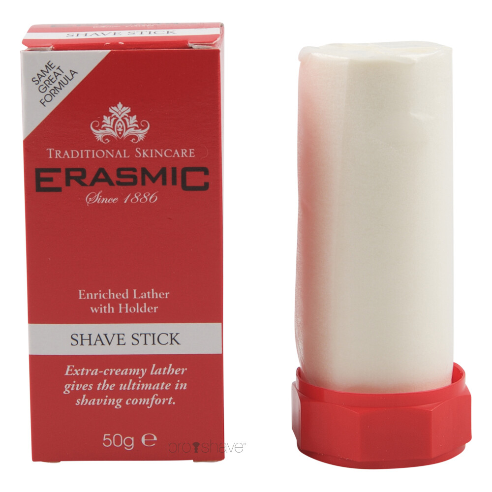 Shaving Stick klassisk i 50 gr. fra Erasmic