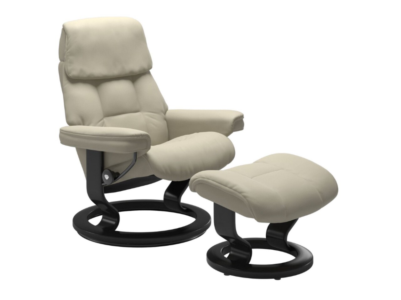 Nu på TILBUD - Stressless® Ruby lænestol + skammel - bolighuset.dk