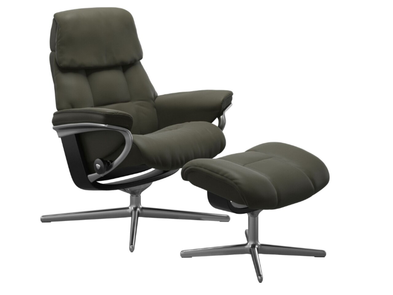 Nu på TILBUD - Stressless® Ruby lænestol + skammel - bolighuset.dk