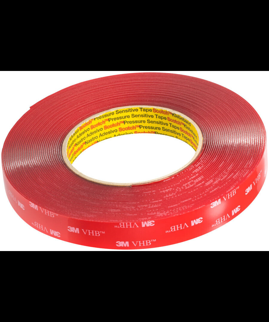 3M VHB 4910F klar dobbeltklæbende tape 19 mm