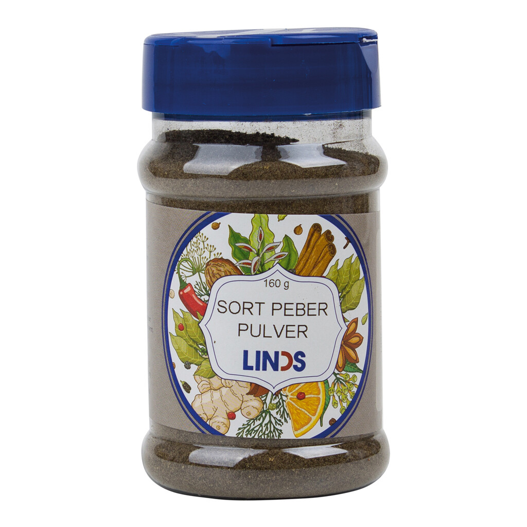 200 GR STØDT SORT PEBER