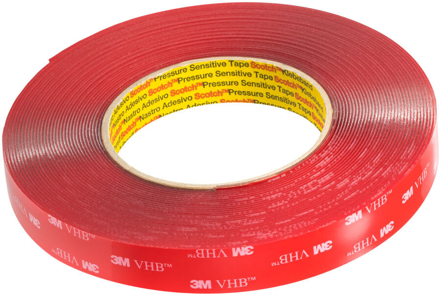 3M VHB 4910F klar dobbeltklæbende tape 19 mm