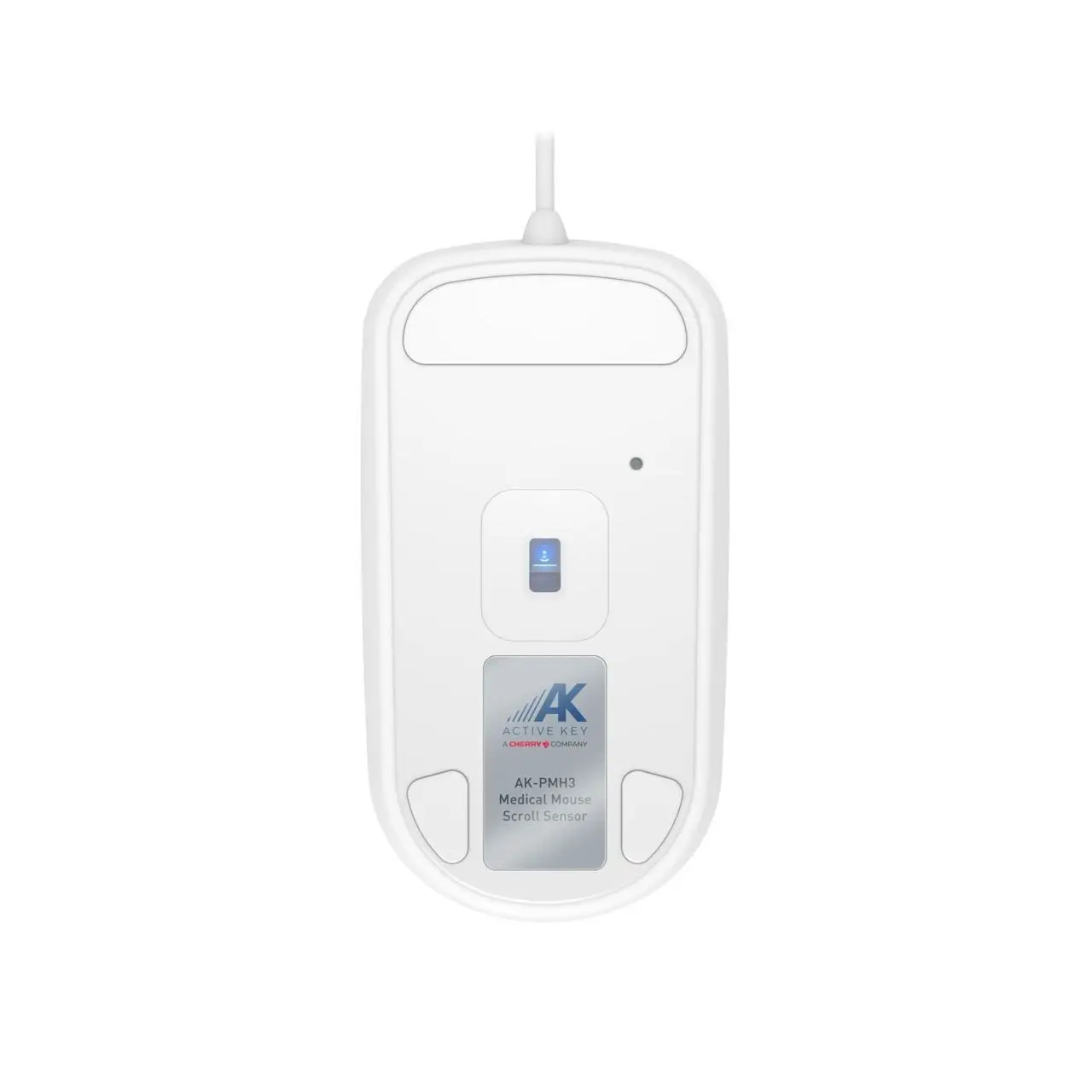 Mus, Cherry Active Key Hygiene Mouse Scroll Sensor Watertight USB, hvid ...