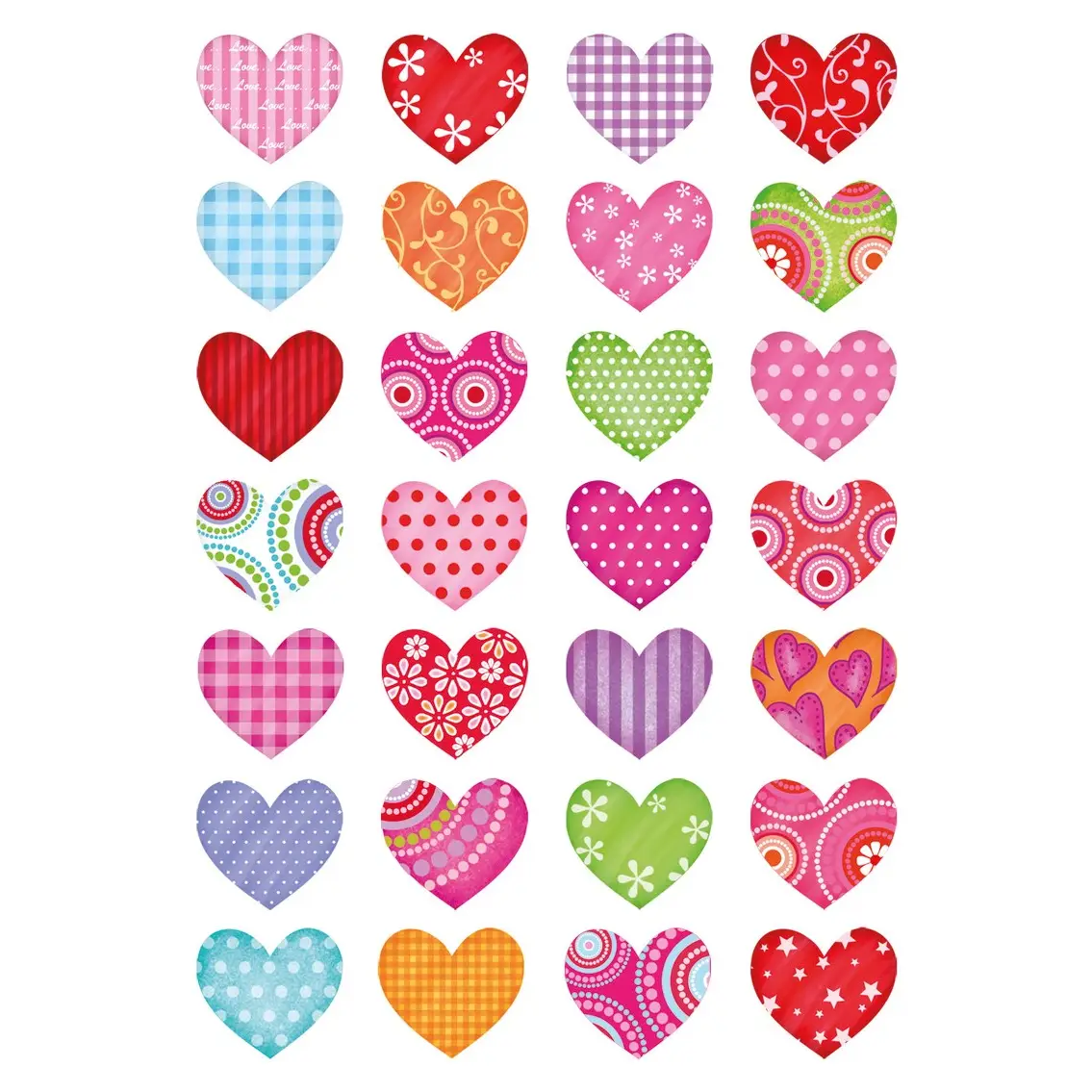 Hjerter » Køb små hjerter i mange farver og former