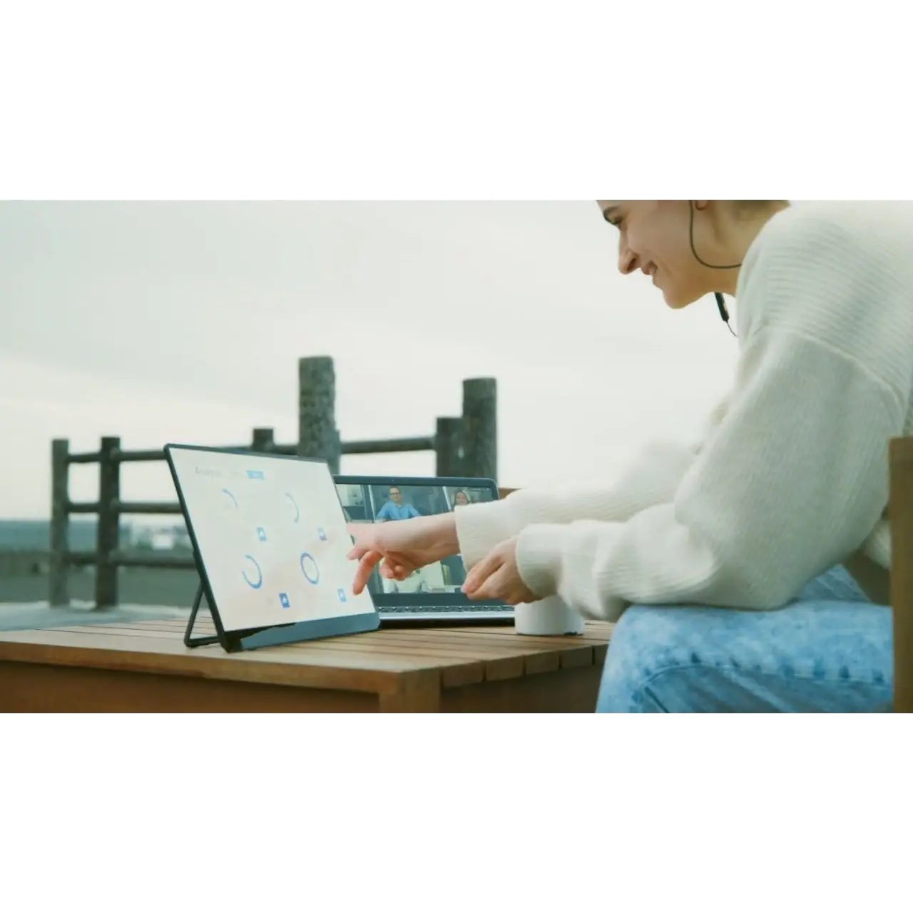 Skærm, Ricoh RICOH Portable Monitor 150 OLED 15,6'' (Wired) - Køb ...