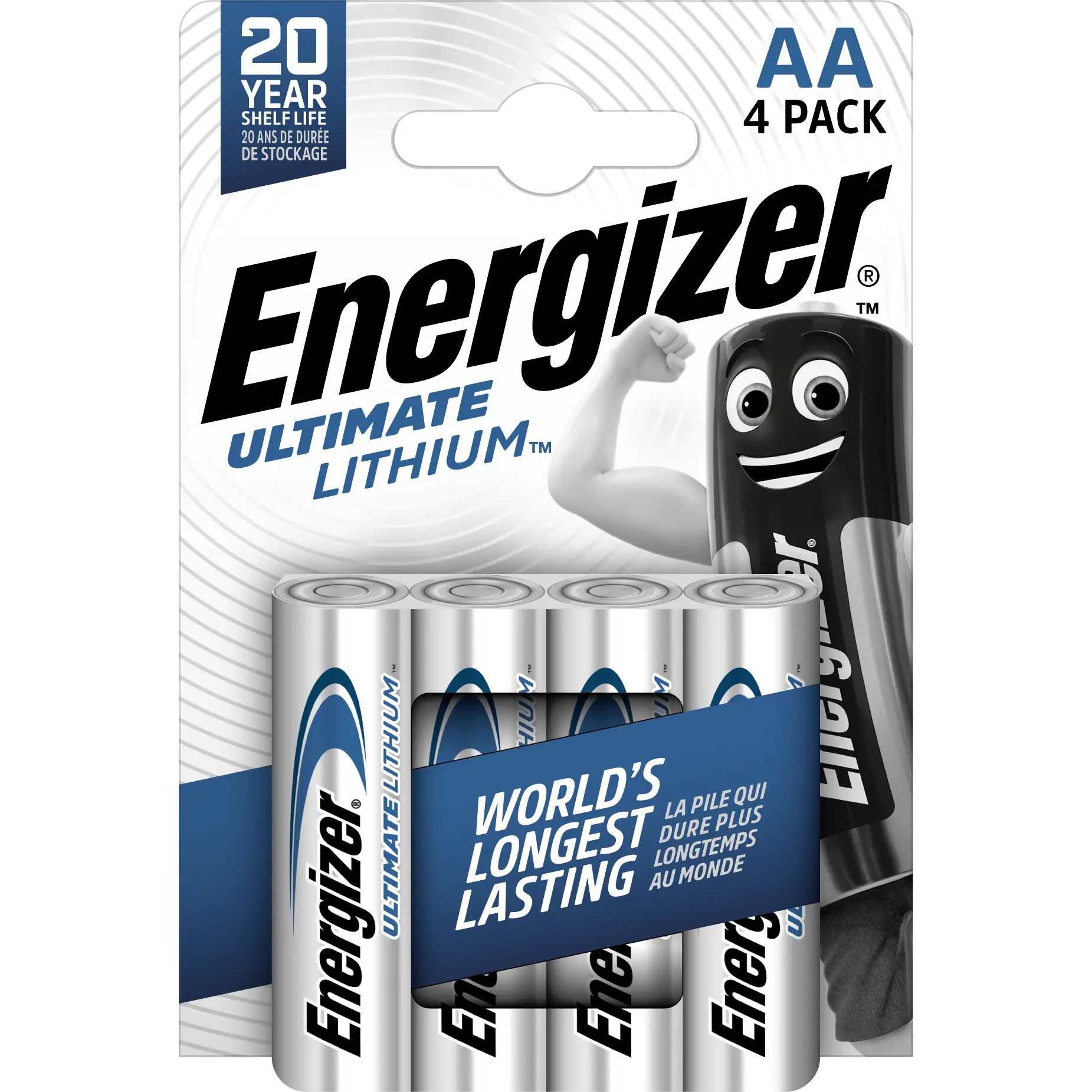 AA batterier Energizer Ultimate lithium (4) - Køb billigt på Grafical.dk
