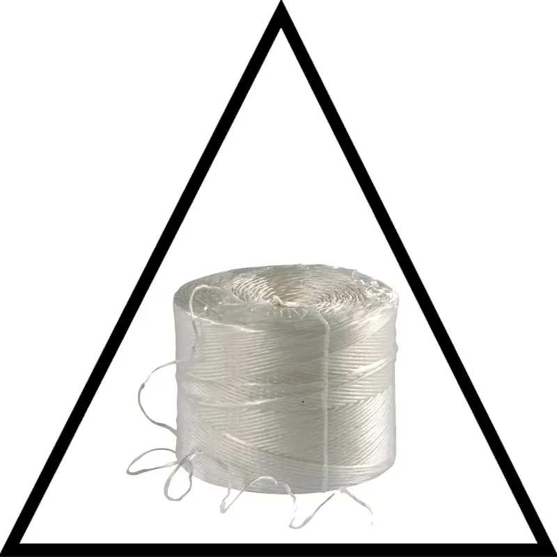 Snor Poly Kordel 2 mm, rulle à 900 meter