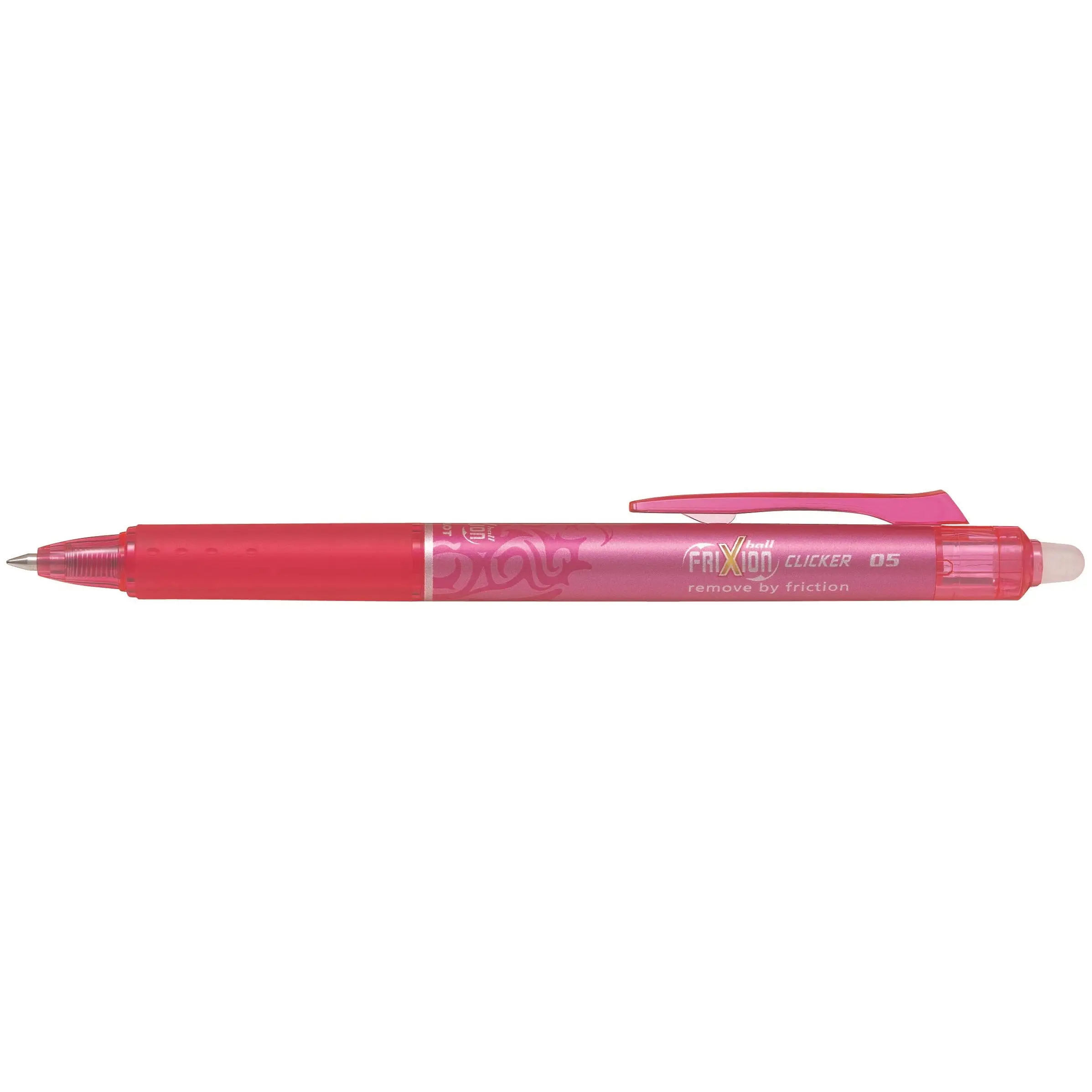 Pilot FriXion Clicker Kuglepen - Pink 0,35 mm streg - 12 stk - Køb ...