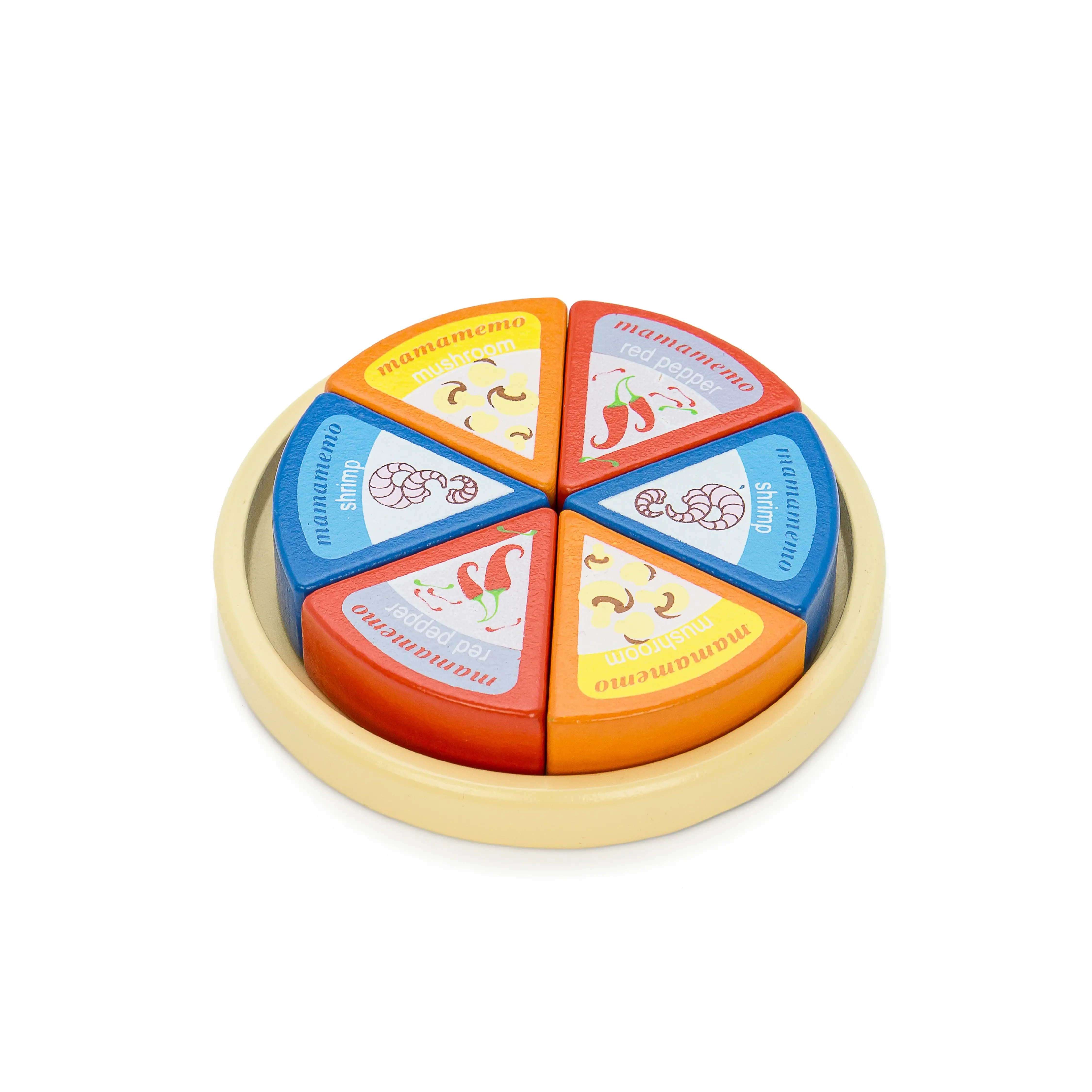 ROUND CHEESE W/TRIANGLES