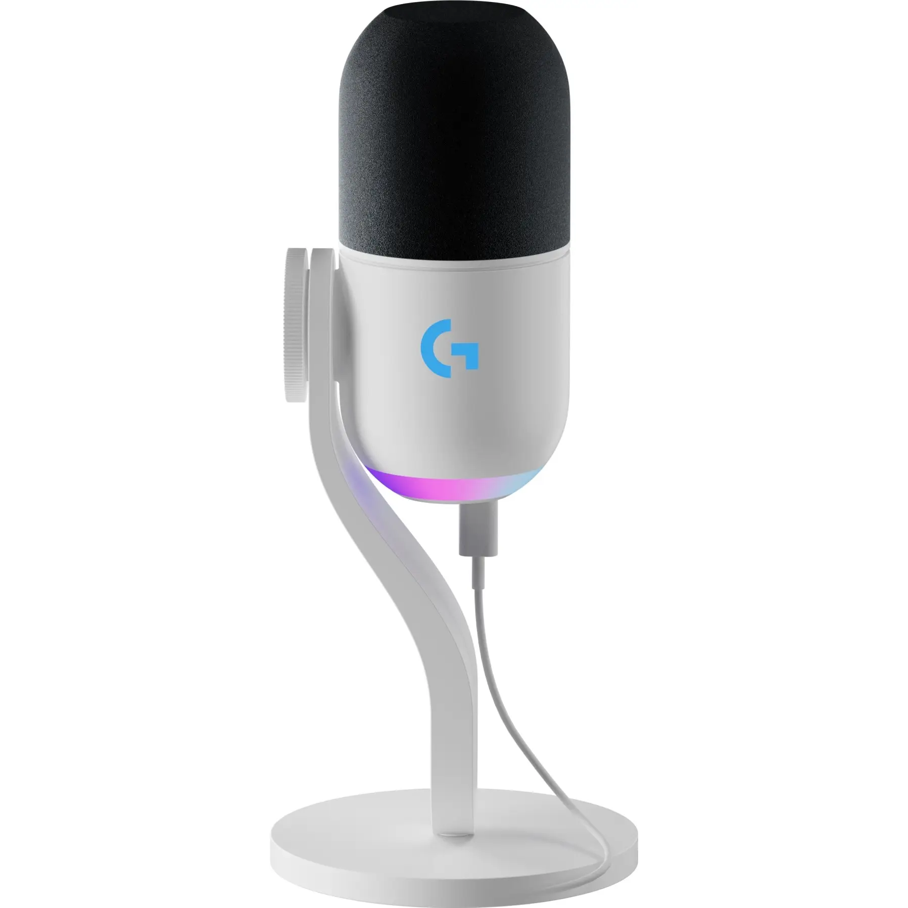 Mikrofon - Logitech Yeti GX Dynamic RGB Gaming Mic - LIGHTSYNC - Off-white