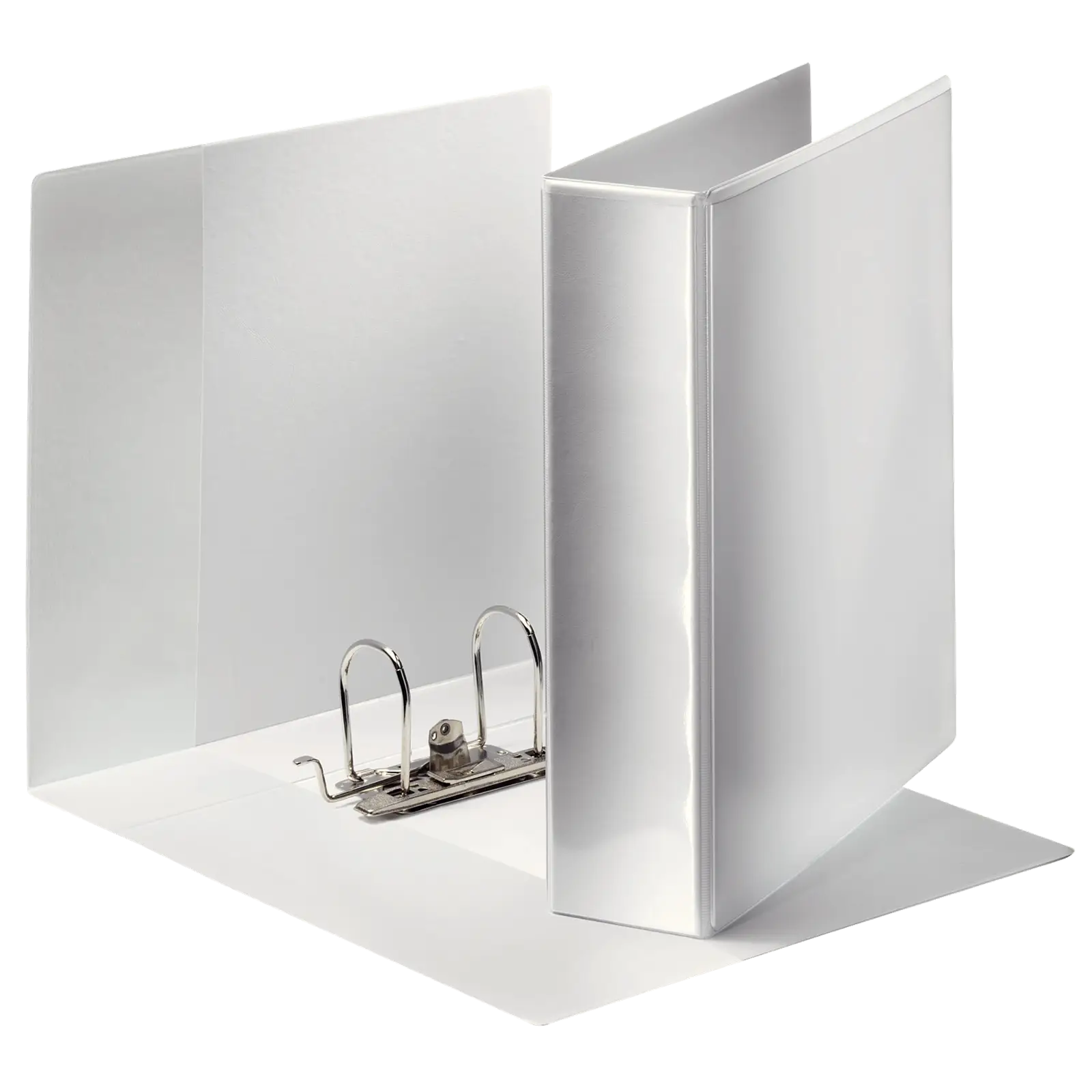 Brevordner A4 Maxi panorama med 2 ringe og 77 mm ryg hvid - Esselte ...