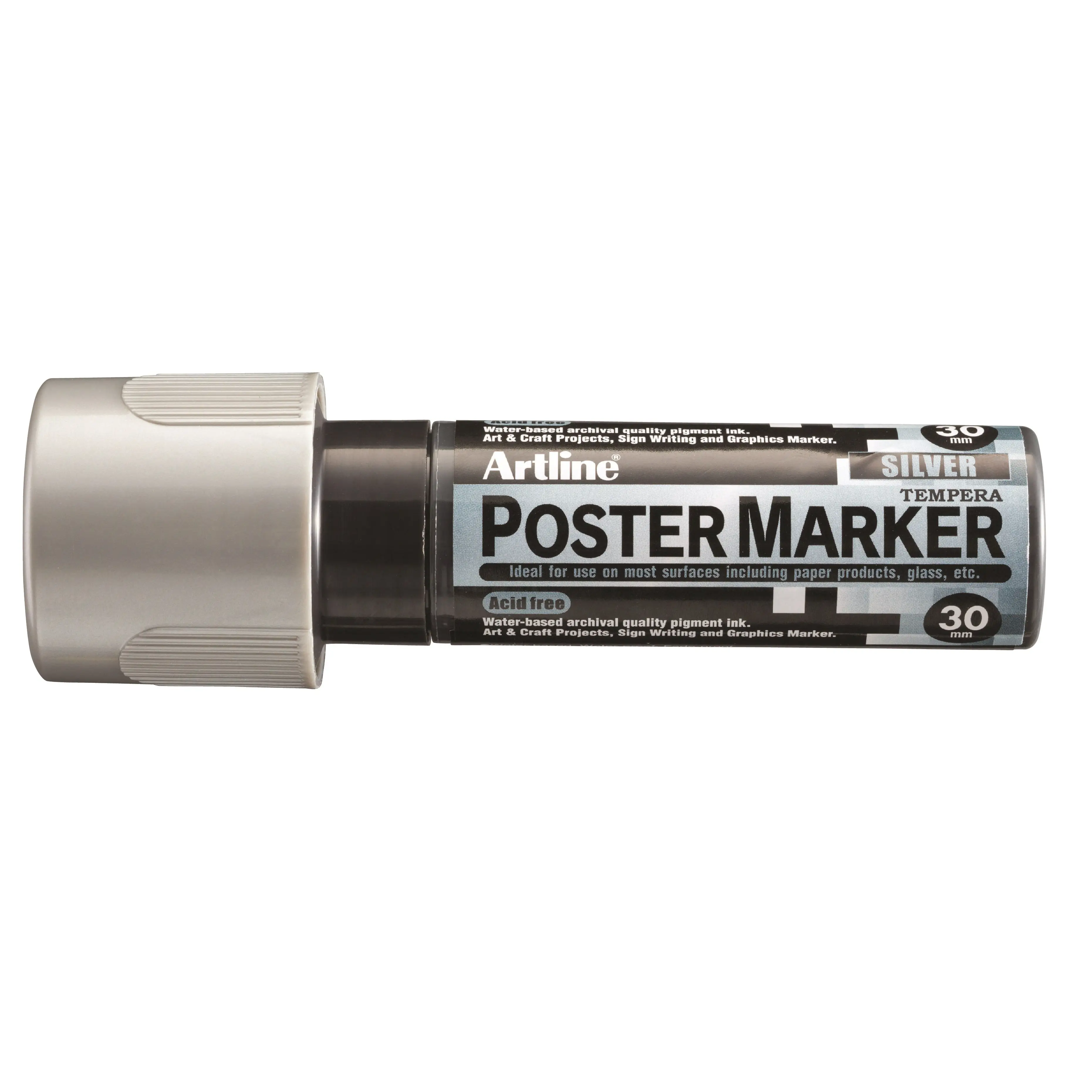 Marker Poster Artline 30 sølv - Køb minimum 6 stk. - Køb billigt på ...