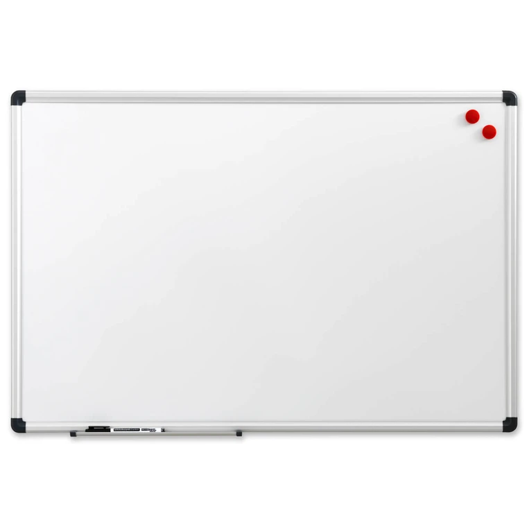 Whiteboard tavle Naga 60 x 90 cm lakeret overflade og alu ramme