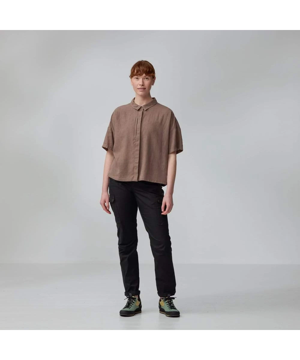 Fjällräven Övik Hemp Camp Shirt SS W