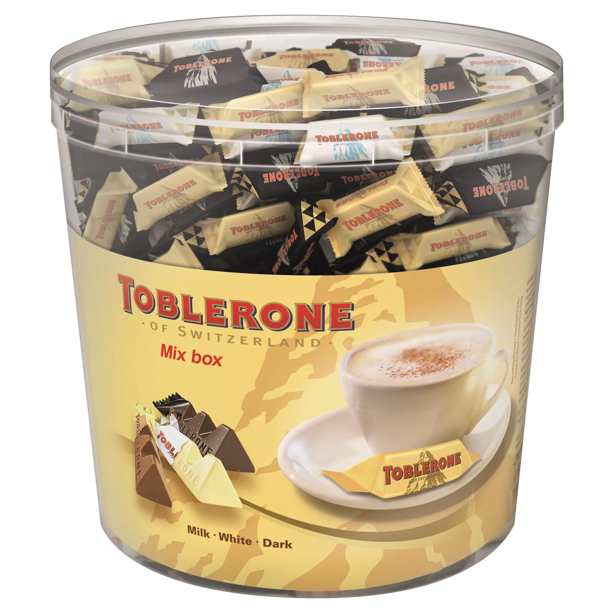 Chokolade - Toblerone Tiny Mix 904g - Assorteret - Individuelt pakket ...