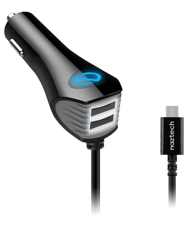 Naztech 12V/24V Micro USB oplader