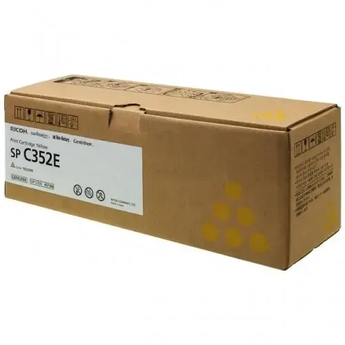 Ricoh SP C352 yellow toner - Køb billigt på Grafical.dk