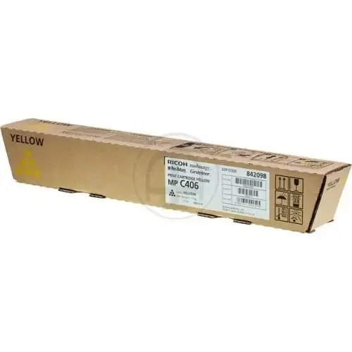 Ricoh Toner Yellow MP C307 6K - Køb billigt på Grafical.dk