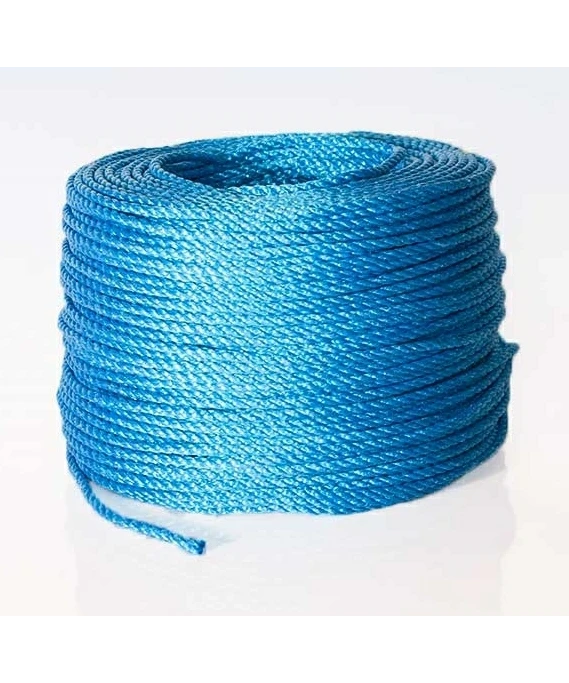 Polyreb blå Ø6 mm - 220 meter