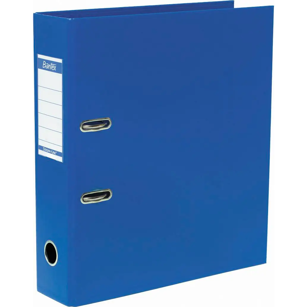 Brevordner Bantex ELBA Strongline 1414-11 koboltblå - A4 med 80 mm ryg ...
