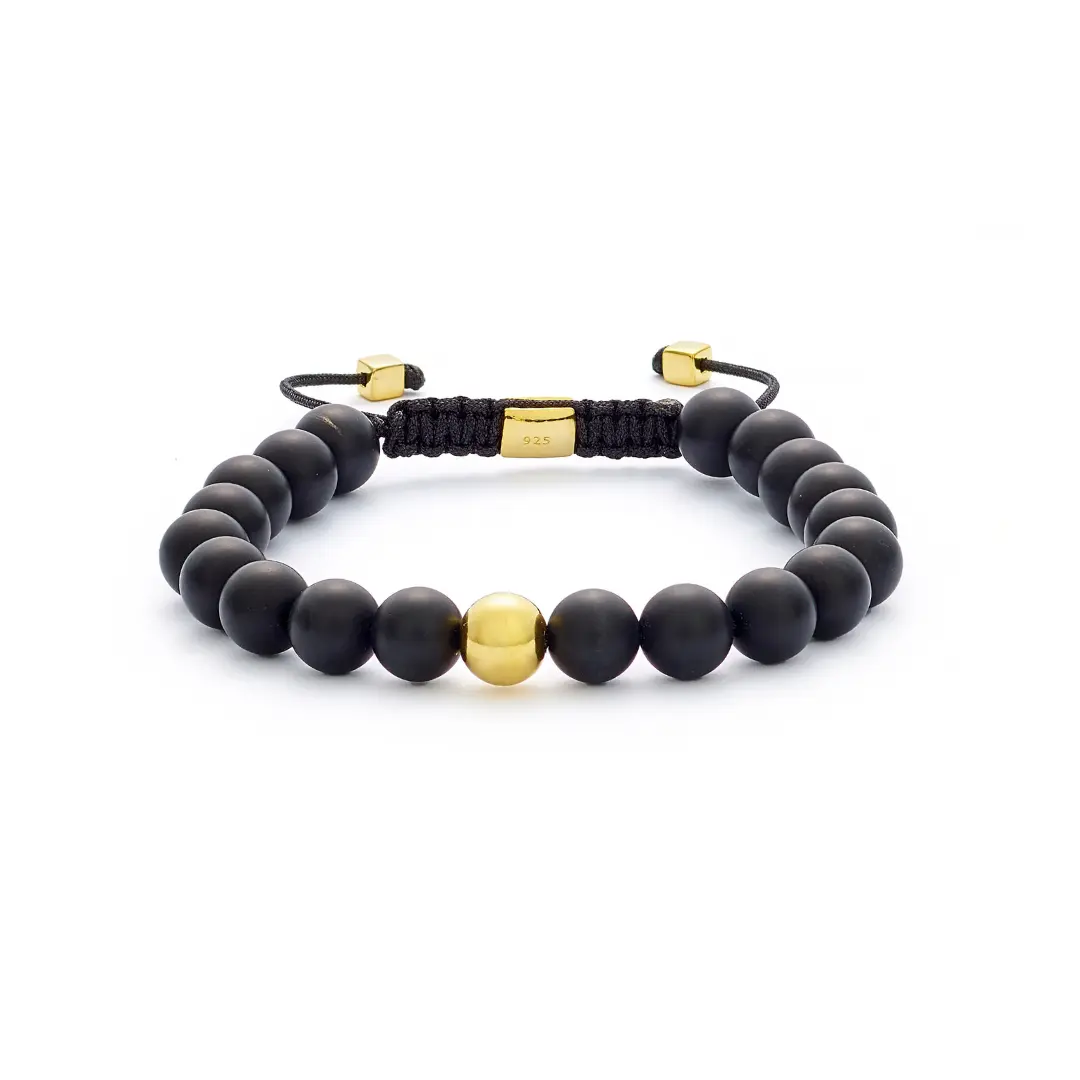 Alexander Lynggaard ColorUp Onyx Matte 8mm Braided B00083