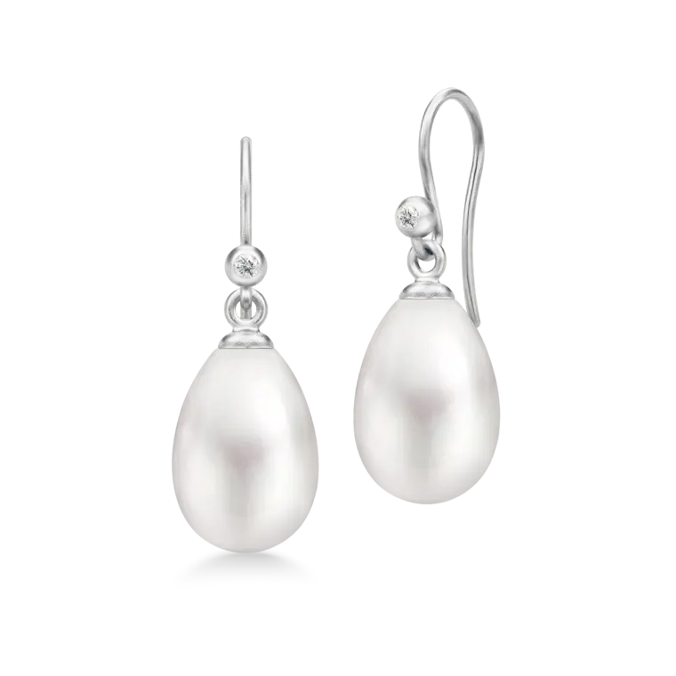 Julie Sandlau Perla øreringe HKS423 RH WH PL CZ