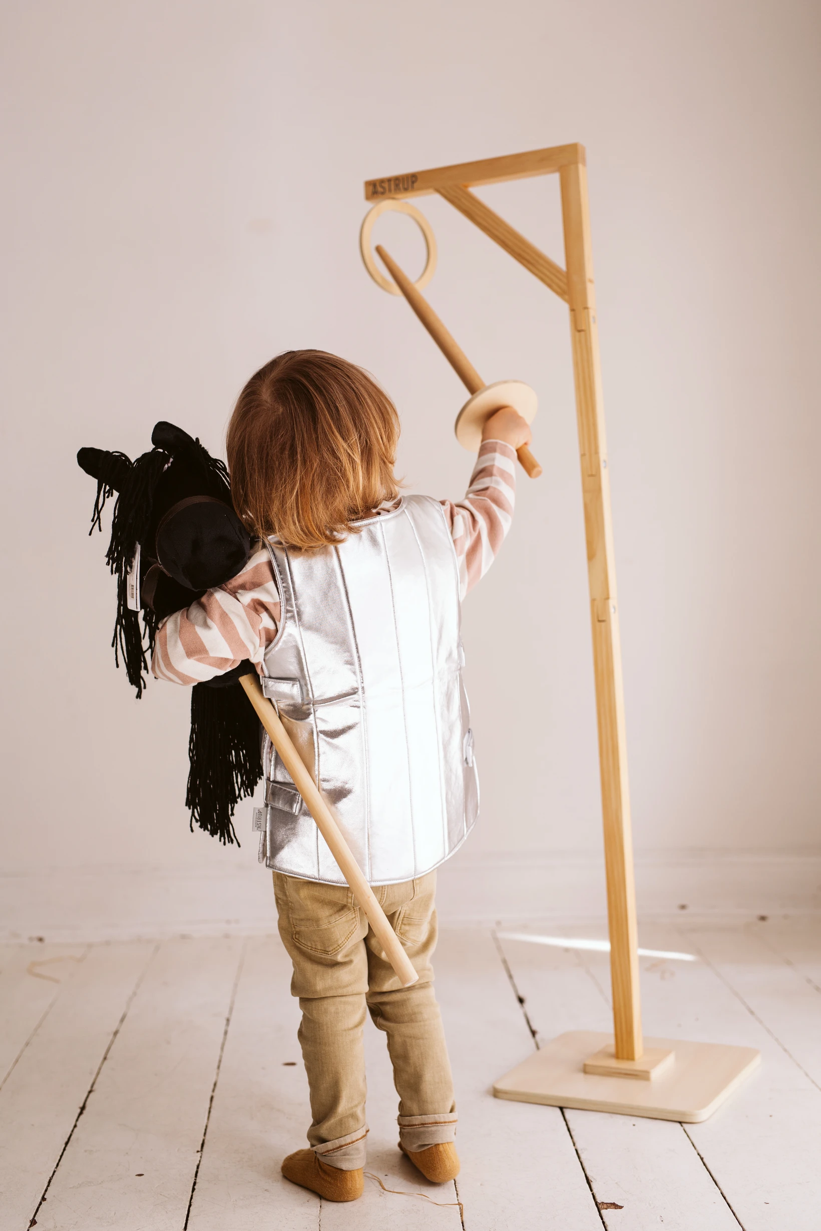 RING RIDING, HOBBY HORSE