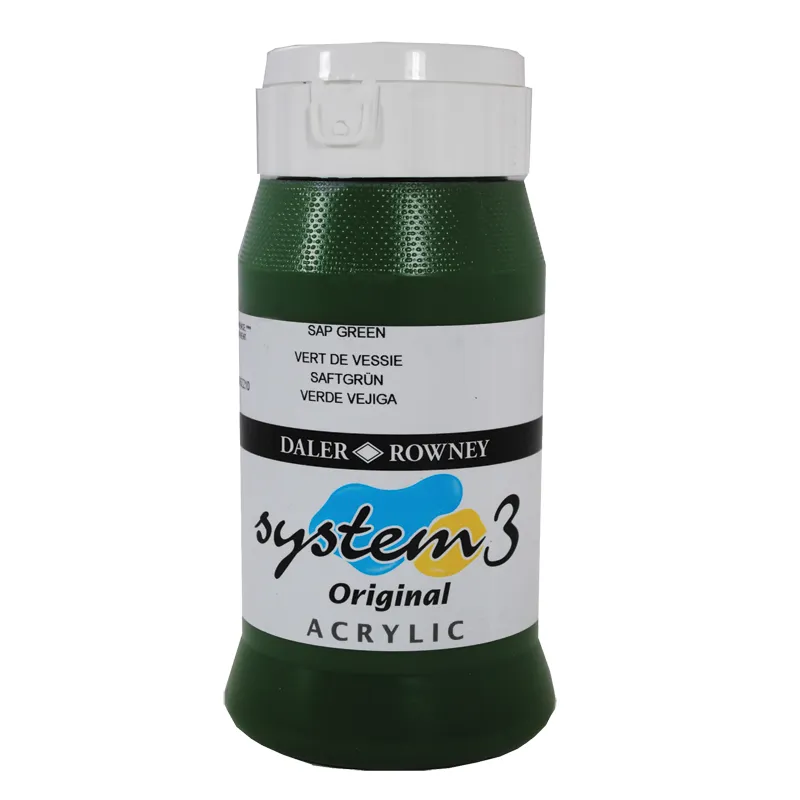 Daler Rowney System 3 - Sap Green - 500 ml