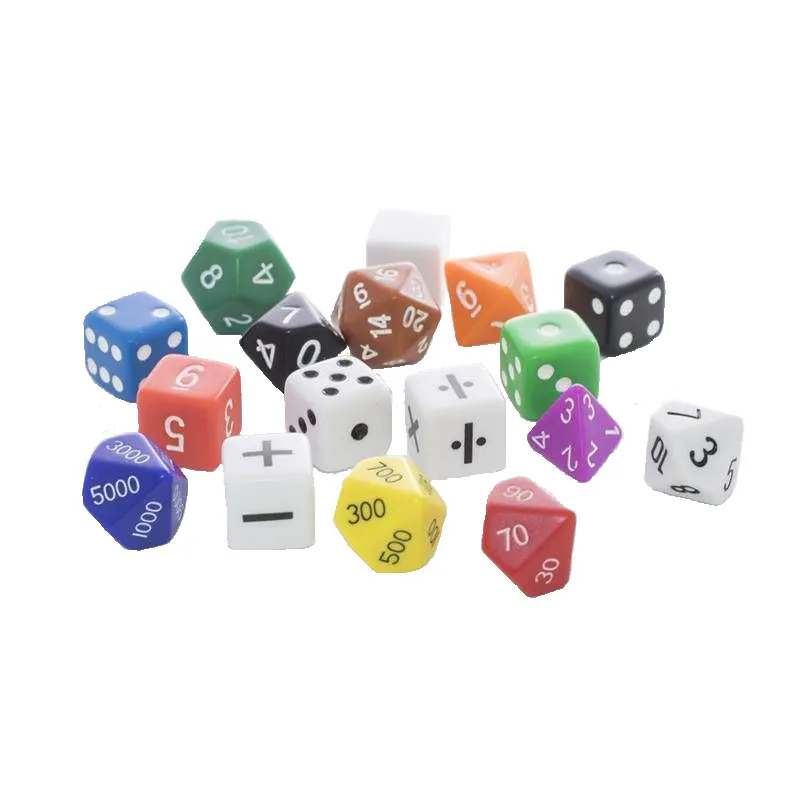 » Terninger i mange farver - Kuffert med 162 terninger