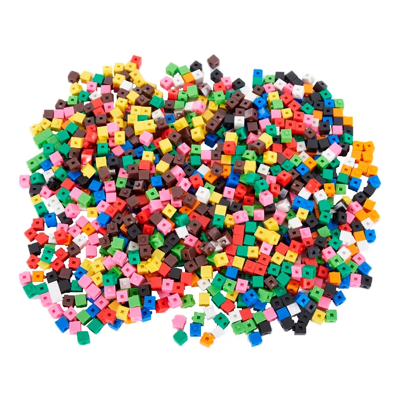 Køb Centicubes i pose - 10 farver, 1000 stk.