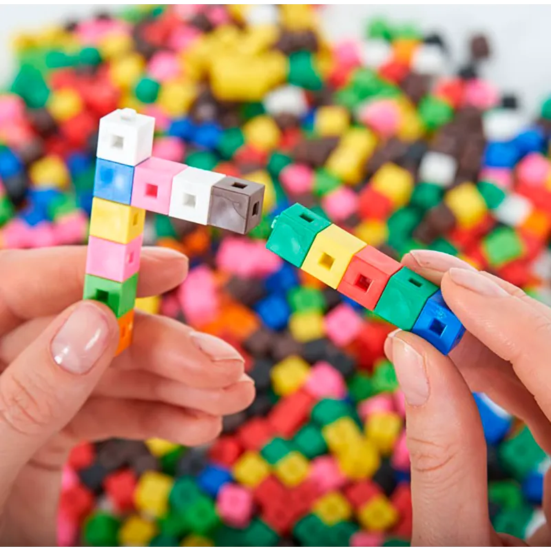 Køb Centicubes i pose - 10 farver, 1000 stk.