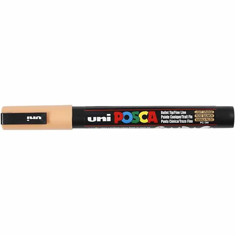 Posca PC-3M light orange marker til det hele