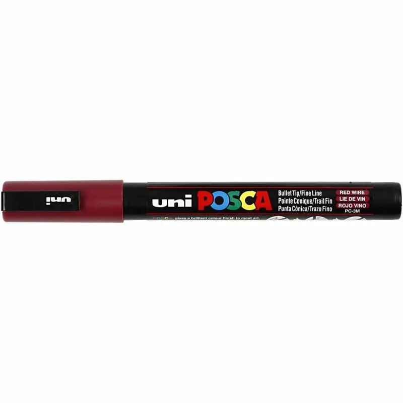 Posca marker PC-3M Red Wine en fantastisk kvalitets marker