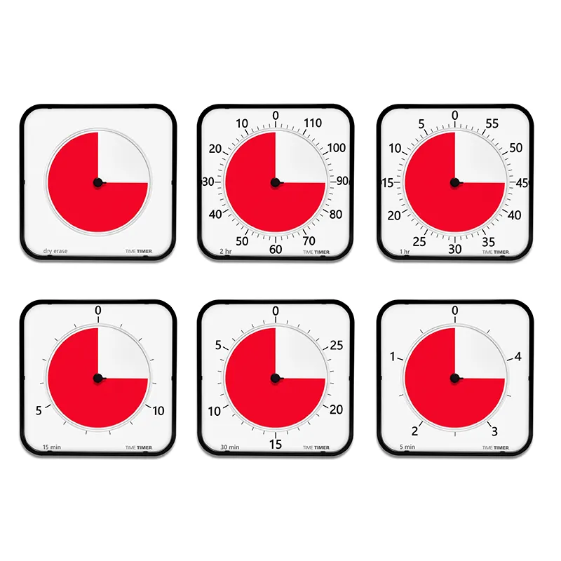 Få styr på tiden med Time Timer MAX - 44x44 cm.