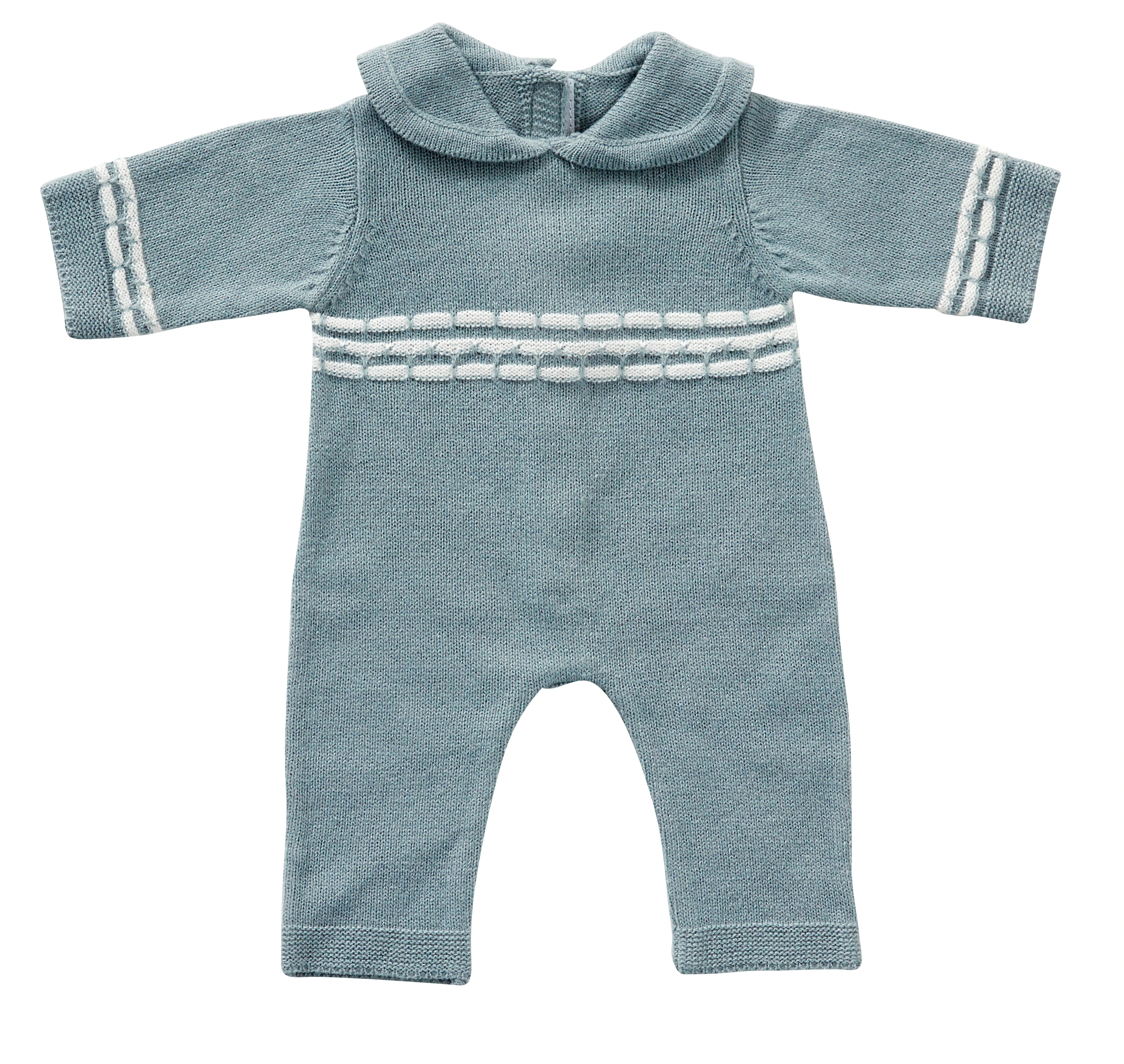 ROMPER - BLUE KNIT