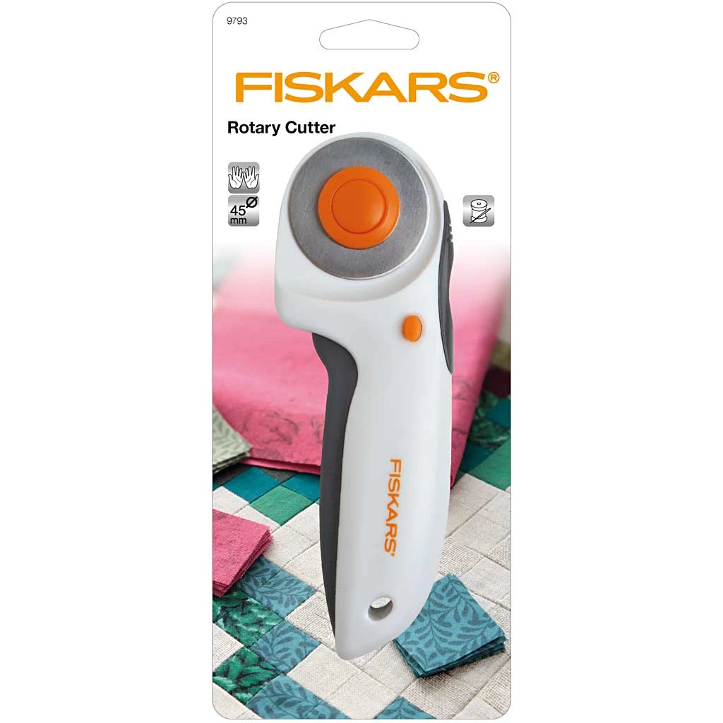 Rullekniv Fiskars | Sikker udløser - Køb billigt på Grafical.dk