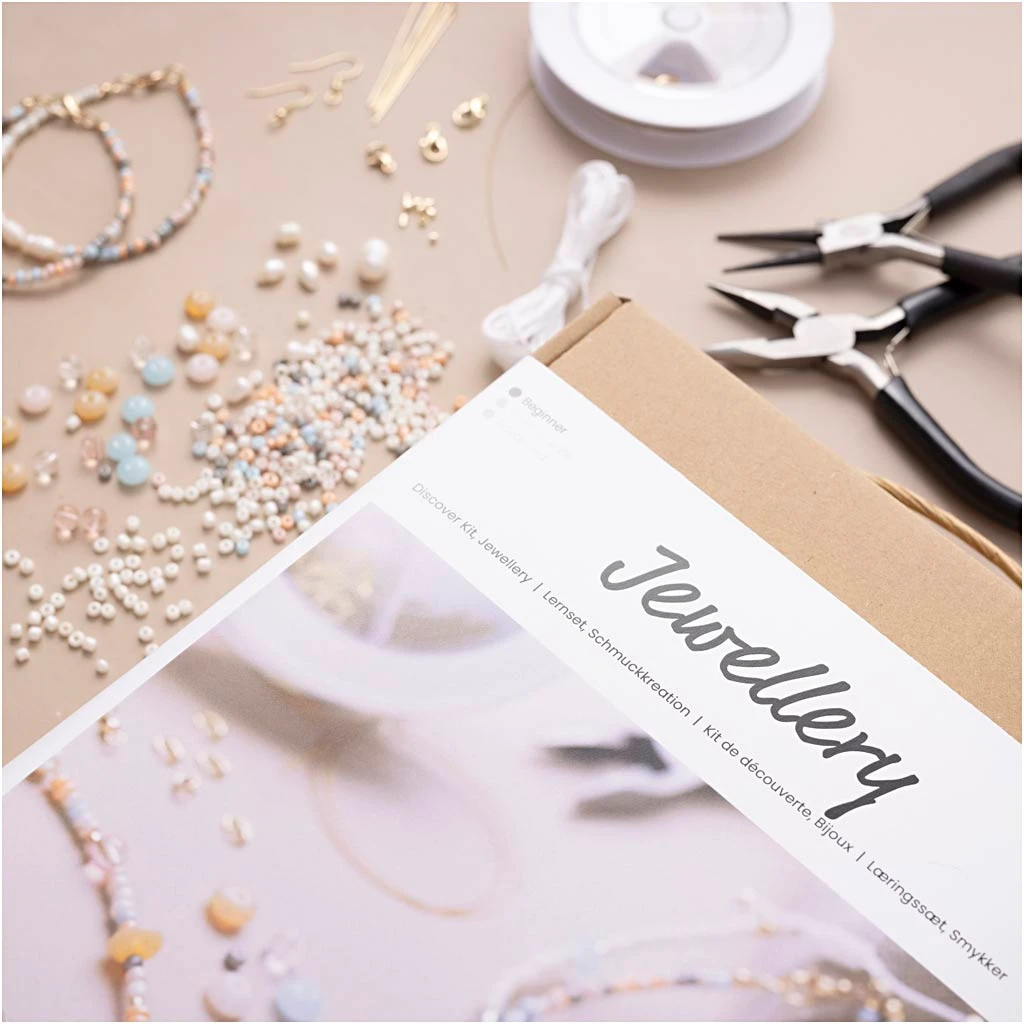 DIY Kit smykker klassiske perler » Køb billigt på Grafical.dk