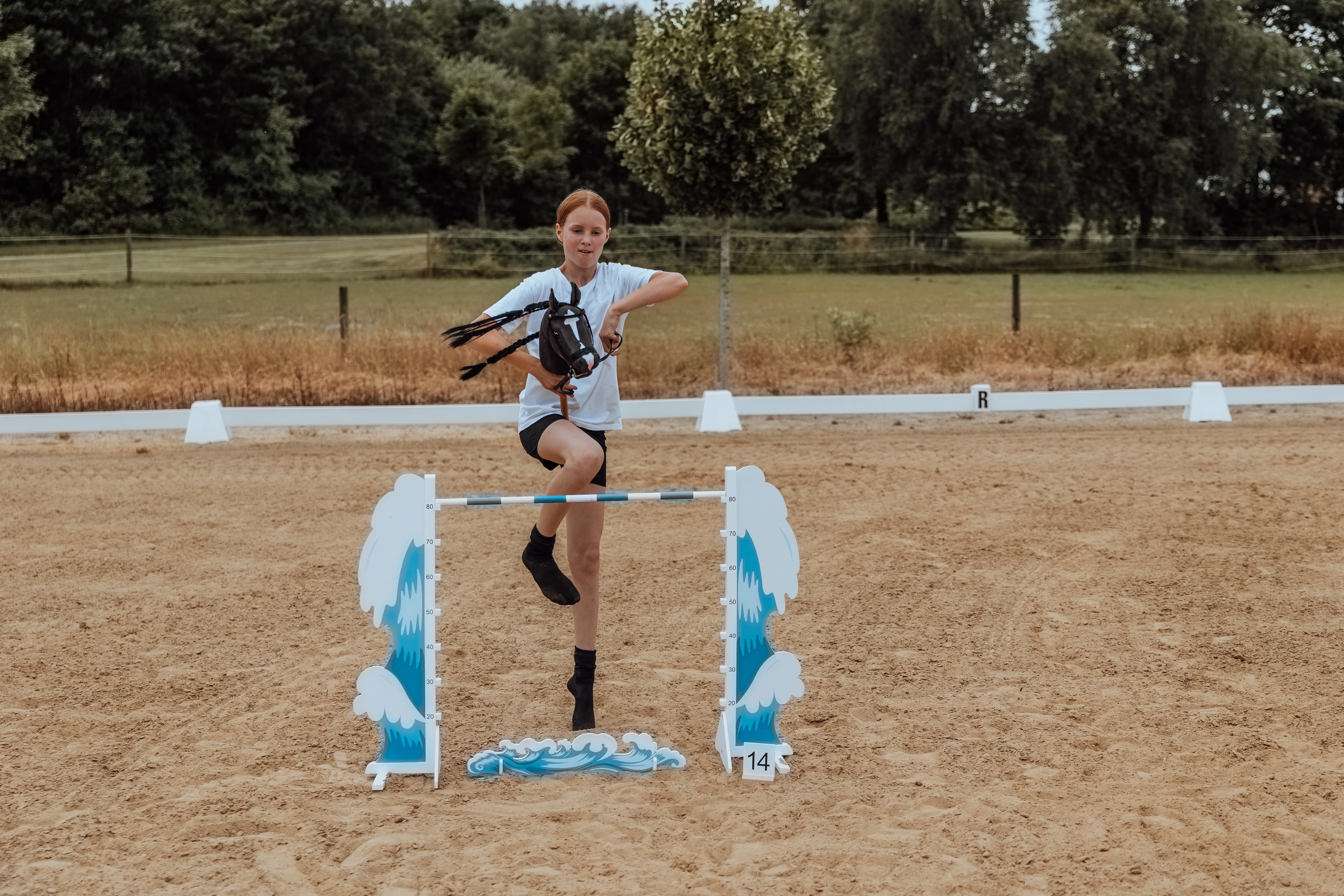 Hobby Horse Show Jump Obstacle - Wave byASTRUP