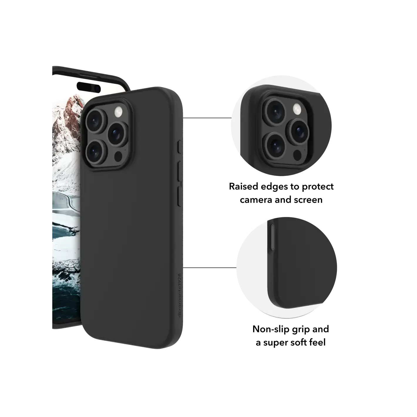 Cover - Dbramante1928 - Costa Rica - iPhone 16 - Sort - Køb billigt på ...