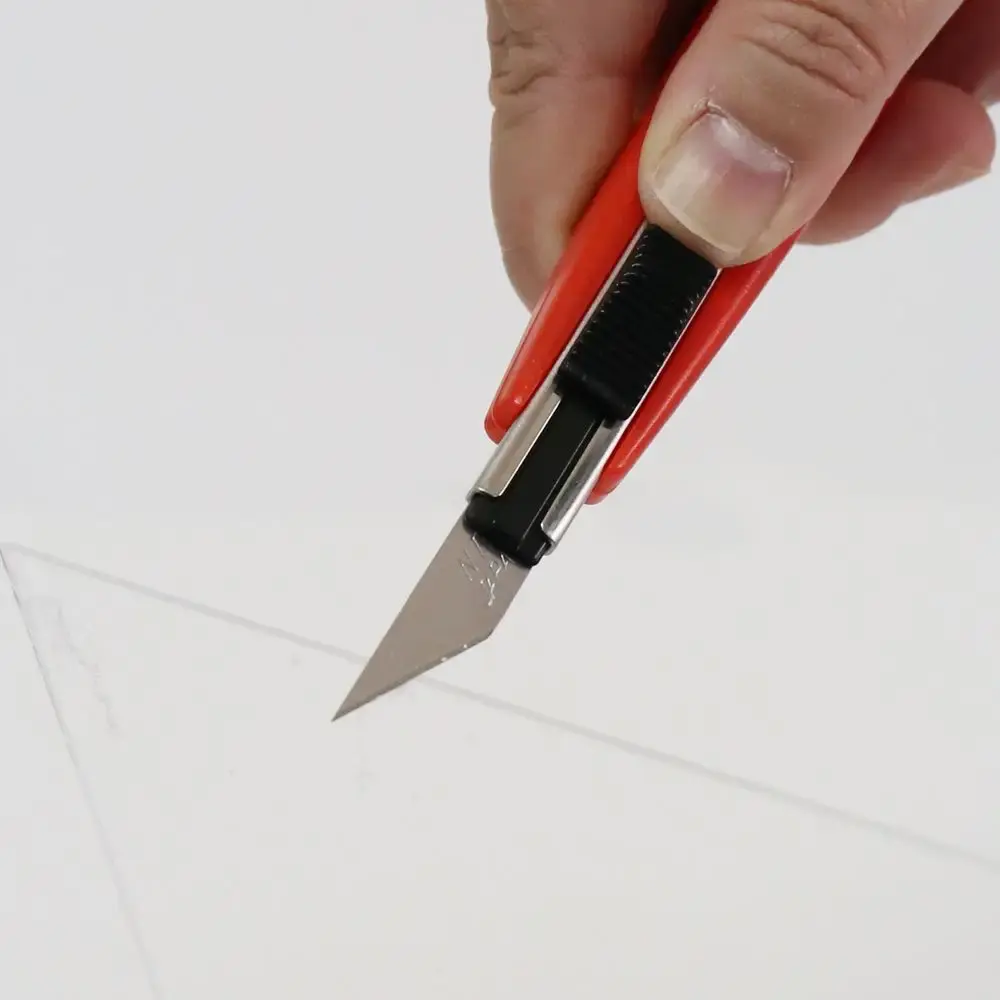 Kniv - NT Cutter - Model M-500P - Rød - Køb billigt på Grafical.dk