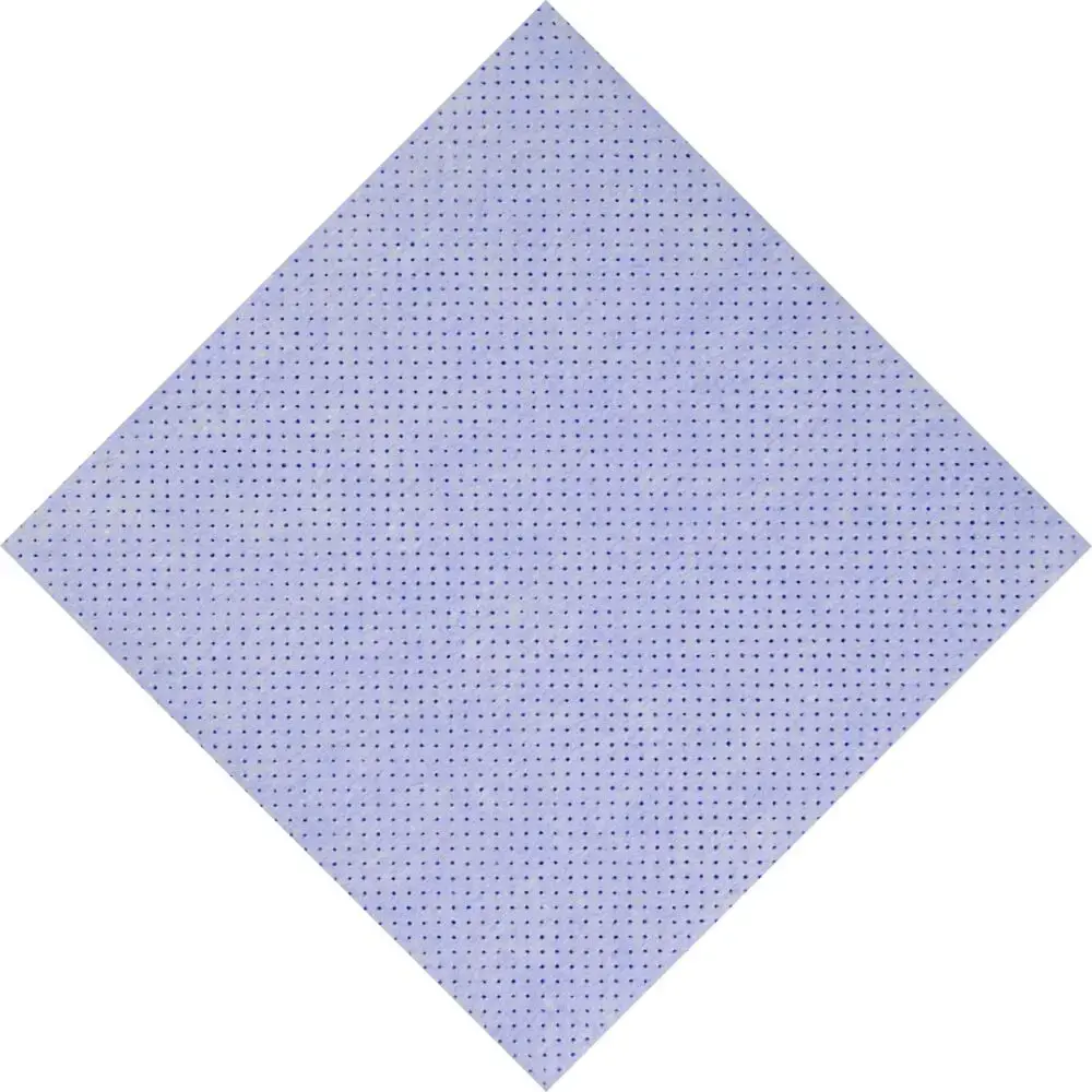 Alt-mulig-klud, 38x38cm, blå, PLA/viskose, perforeret, uden mikroplast ...